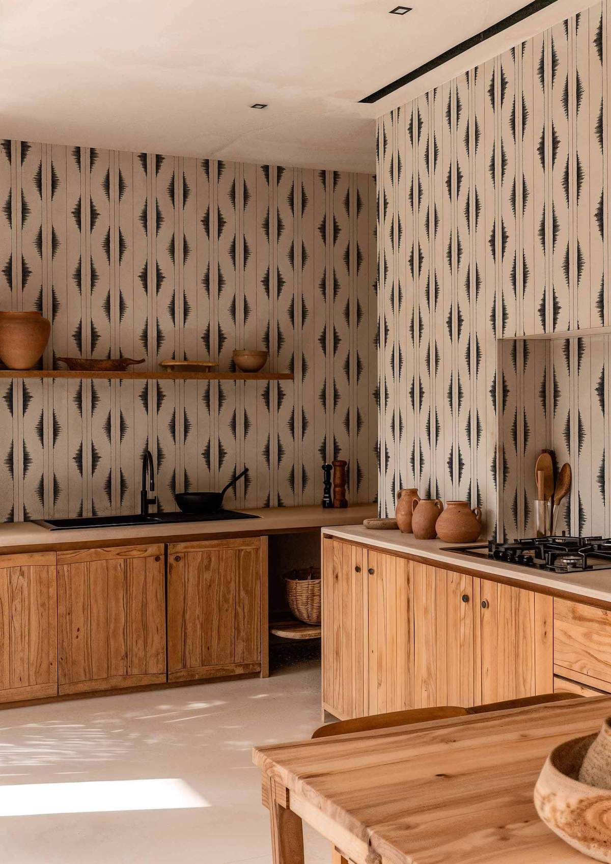 Steal The Look: 10 Kitchen Wallpaper Ideas - Design Hunter